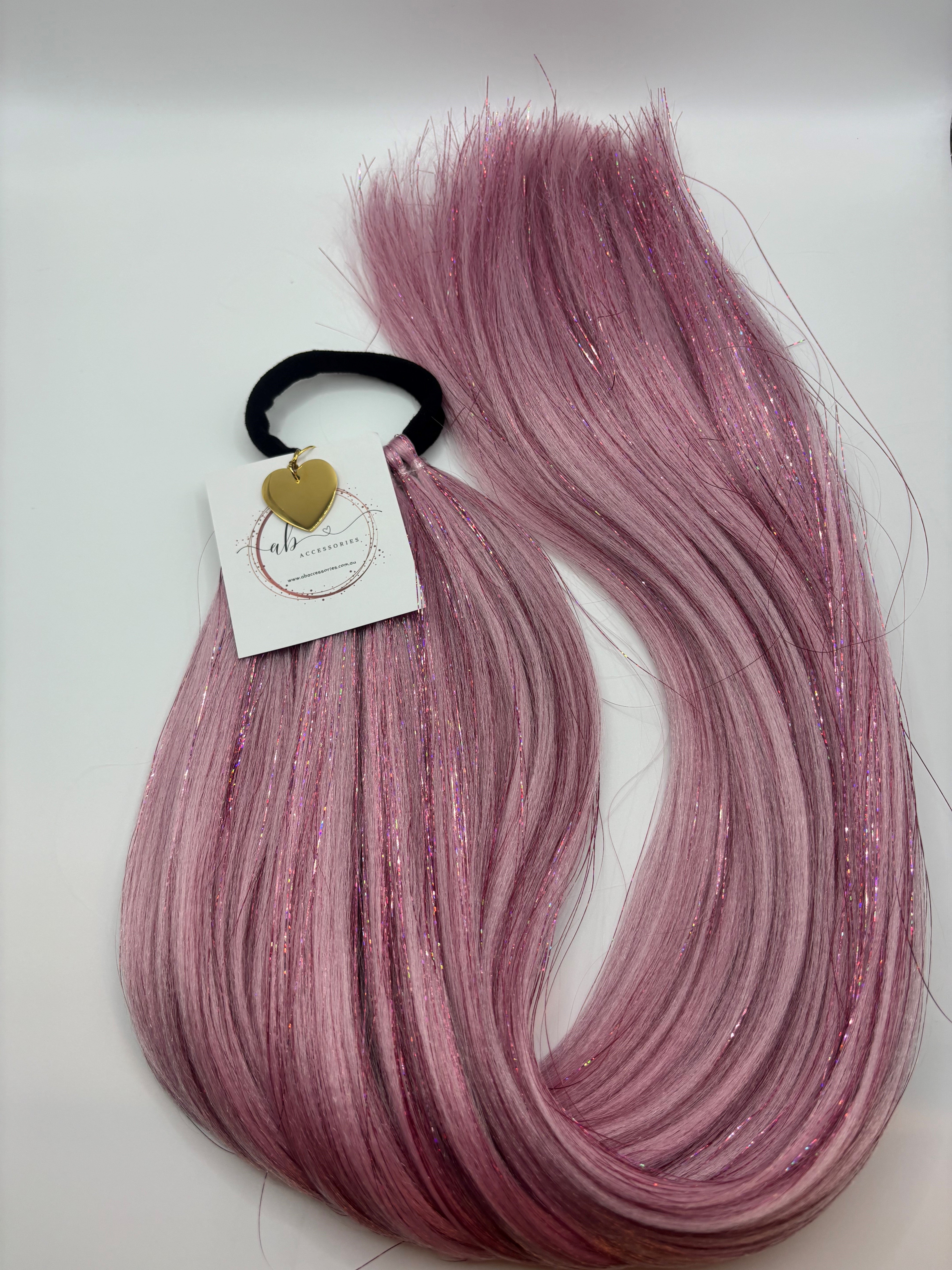 Shimmer me Pink - Tinsel Metallic Pink – ab accessories
